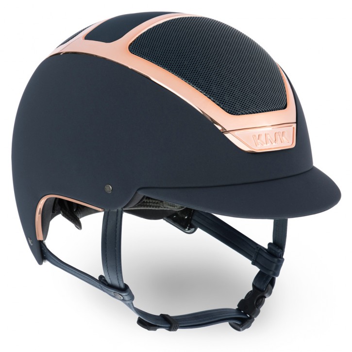 KASK Reithelm Dogma Chrome Light m. Inlay Navy Everyrose 58-KA-HHE00002 ...